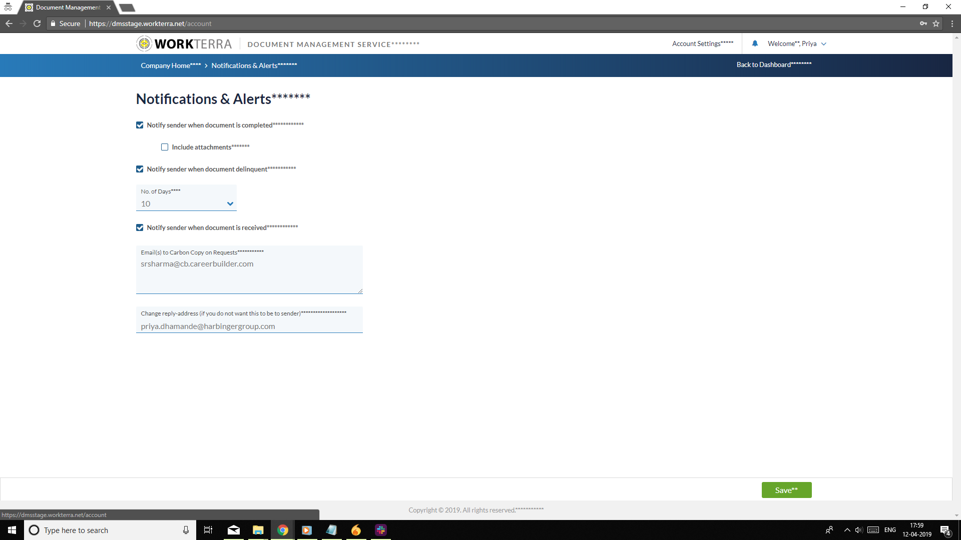 Dms 1083 Dms Localization All Language Account Settings Workterra Jira